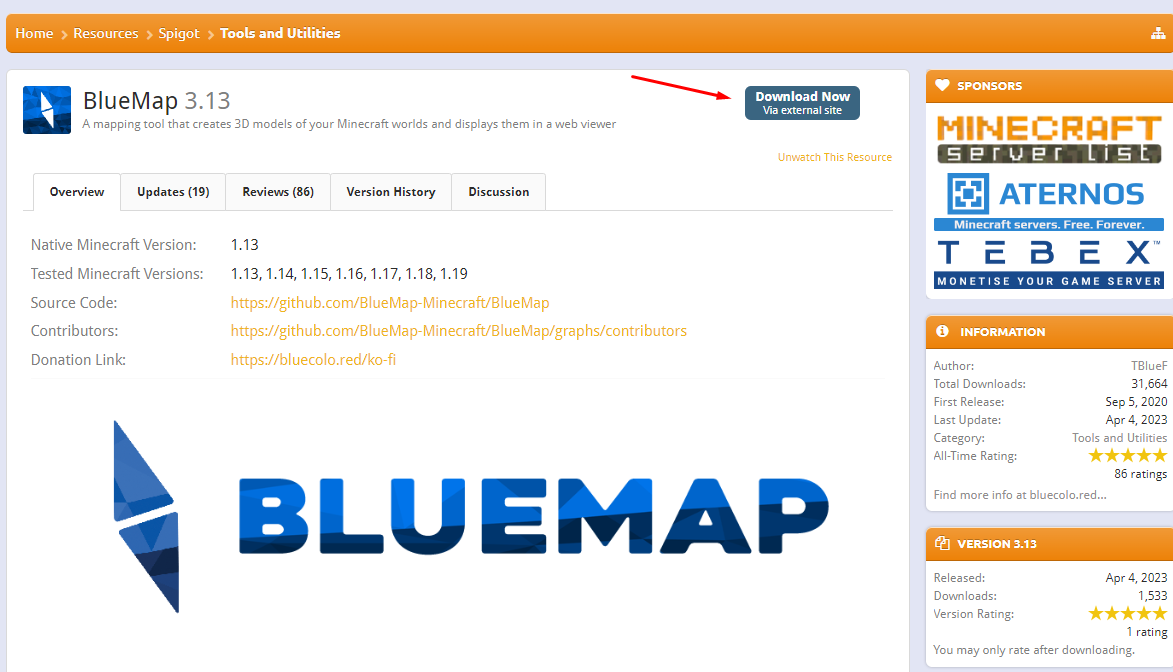 BlueMap Eklentisi ile Haritayı 3 Boyutlu Gezmek - Batihost Wiki