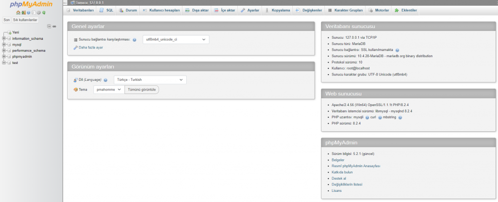 phpMyAdmin Nedir? Nasıl Kullanılır? - Batihost Wiki
